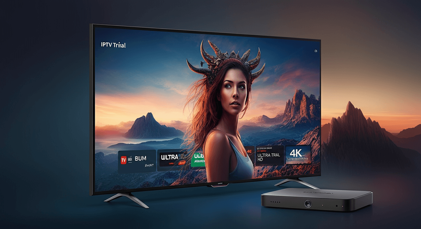 Top IPTV Free Trial & 4K UHD in 2025 : Crystal streaming